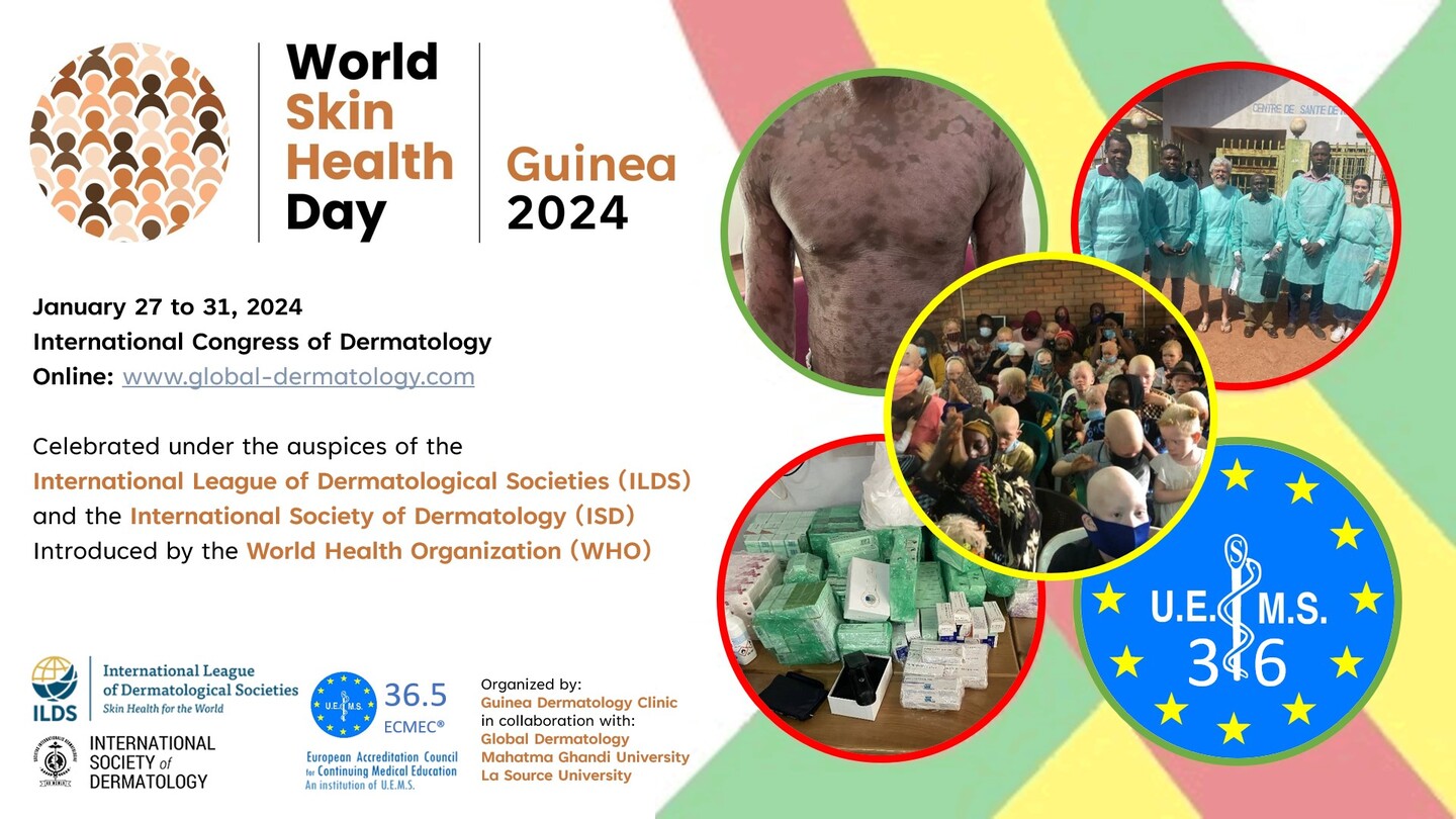 World Skin Health Day | Guinea 2024 - Global Dermatology